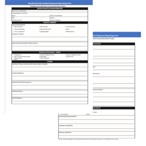 Incident Response Form - ResoluteGuard